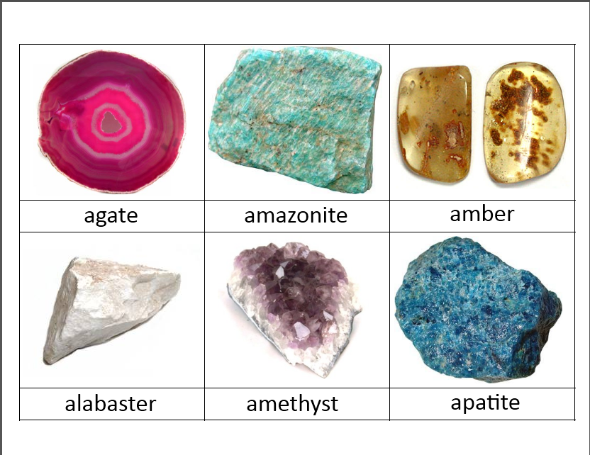 Rocks And Minerals Classified Cards Https Rocks And Minerals Classified Cards Https